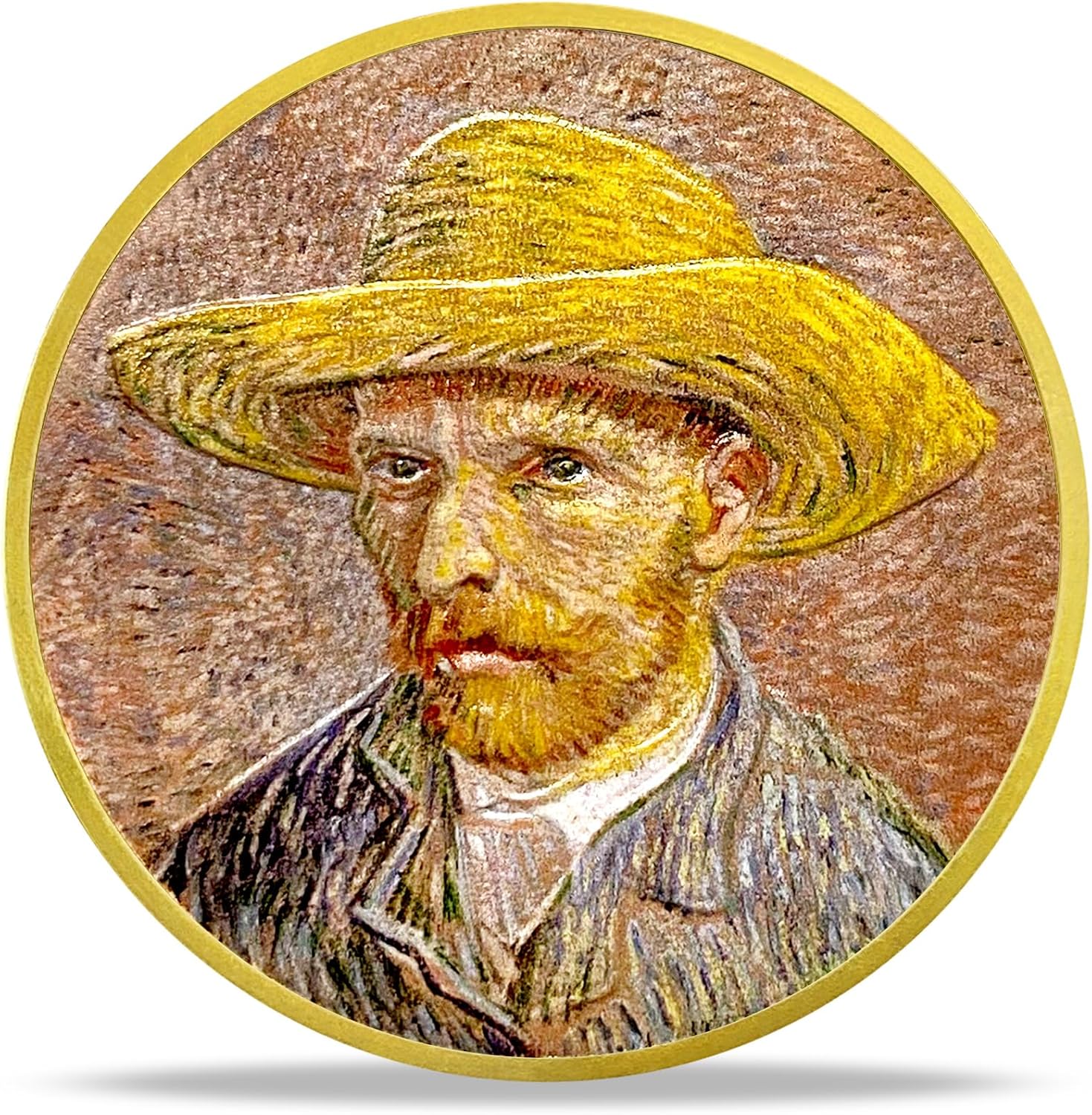 Amazon.com : Sunflowers Art Coin Gifts Set | Iconic Artwork Medallion ...