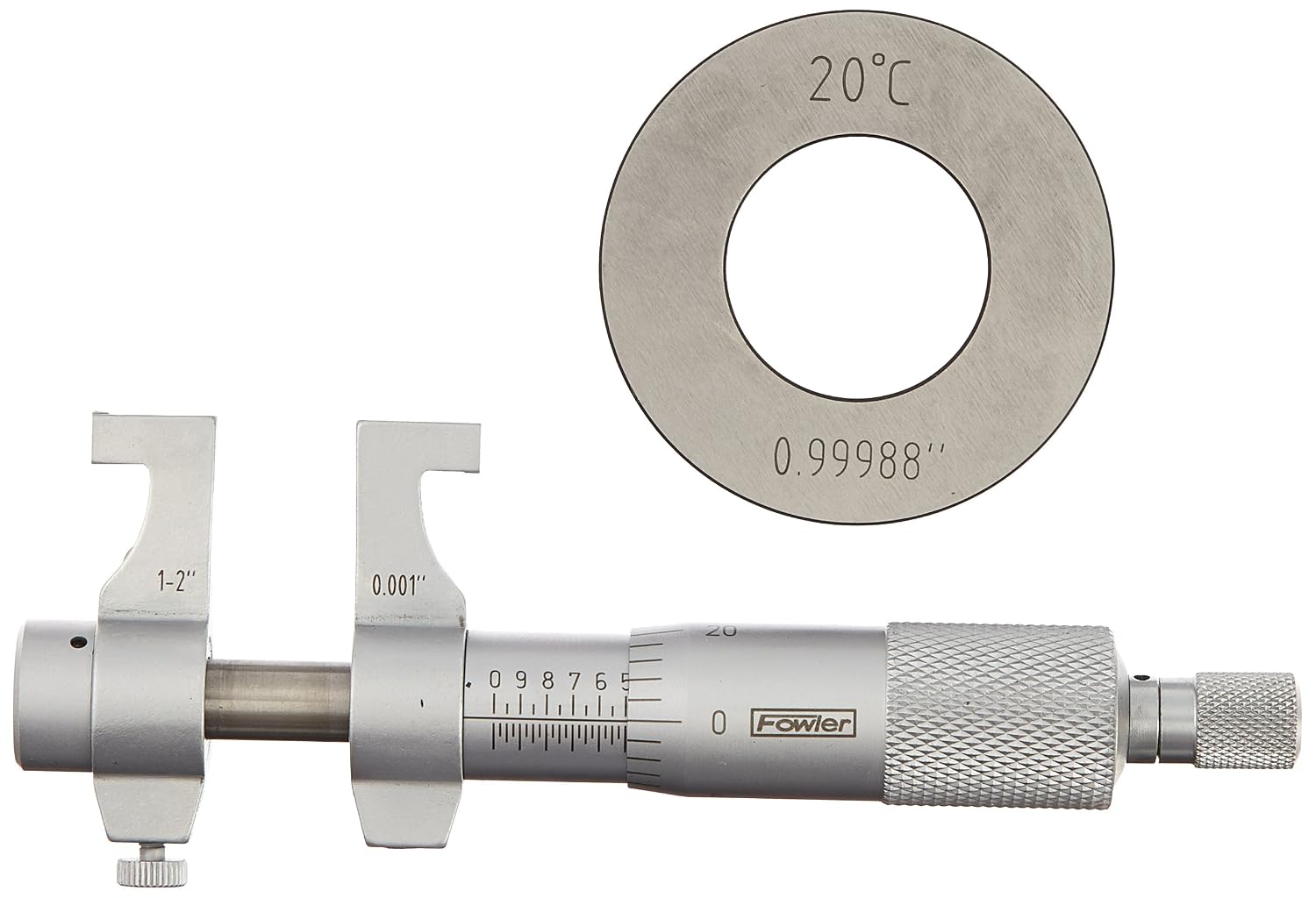 Fowler 1-2" Inside Micrometer, Full One Year Warranty, 52-275-002-1, 0. ...