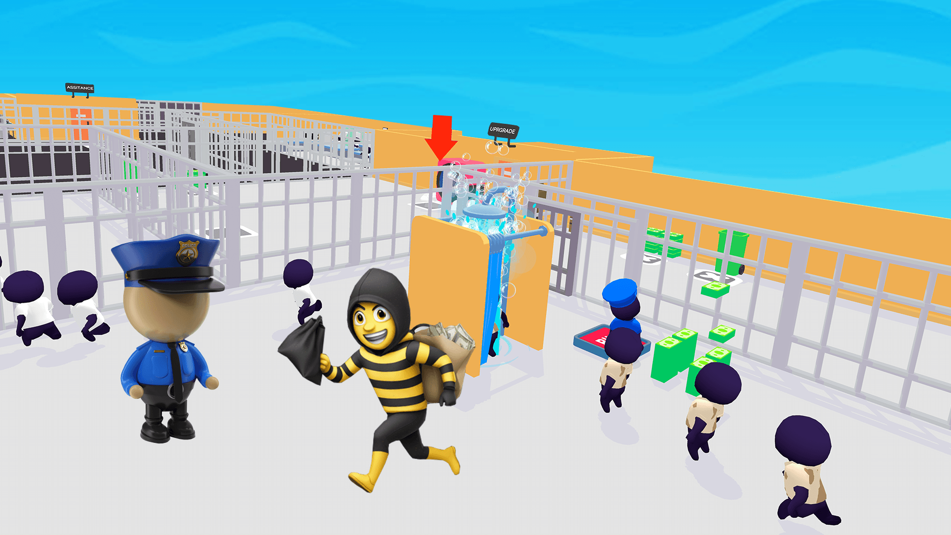 Prison Manager Life Rush: Idle Prison Tycoon 3D – Jail Simulator Game ...
