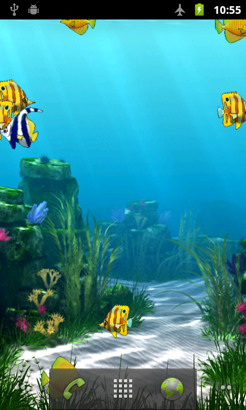 Moving Fish Wallpaper For Phones