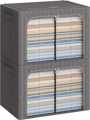 Amazon.com - GRANNY SAYS Stackable Storage Bins Open Front, Closet ...