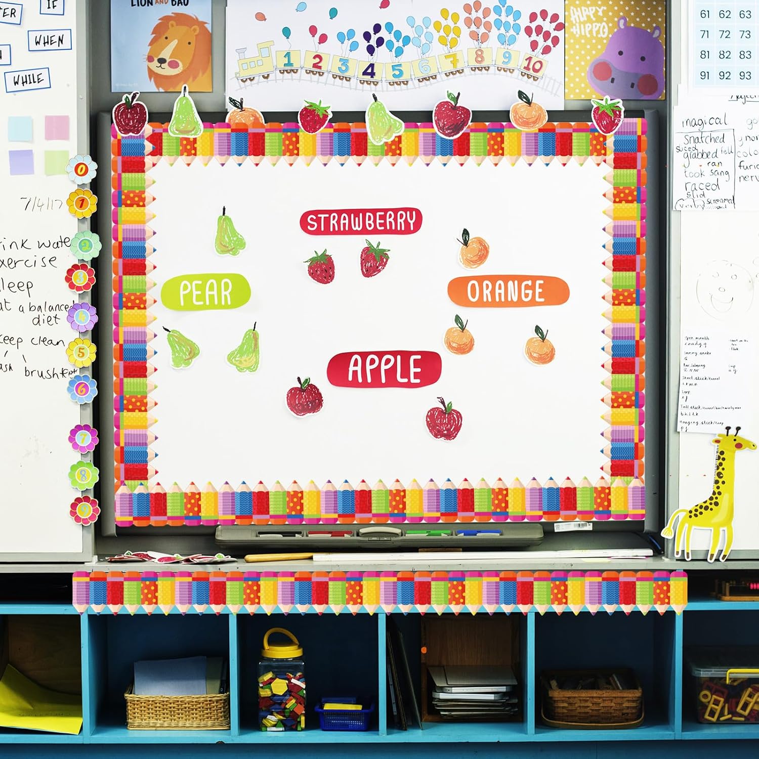 Whaline 32.8ft Pencils Bulletin Board Borders Back Philippines | Ubuy