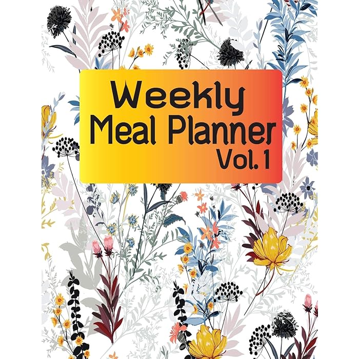 Buy Weekly Meal Planner Vol.1: For Daily Food Journal and Grocery list ...
