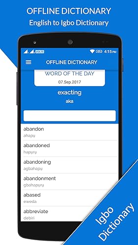 Igbo Dictionary | English to Igbo Dictionary:Amazon.in:Appstore for Android