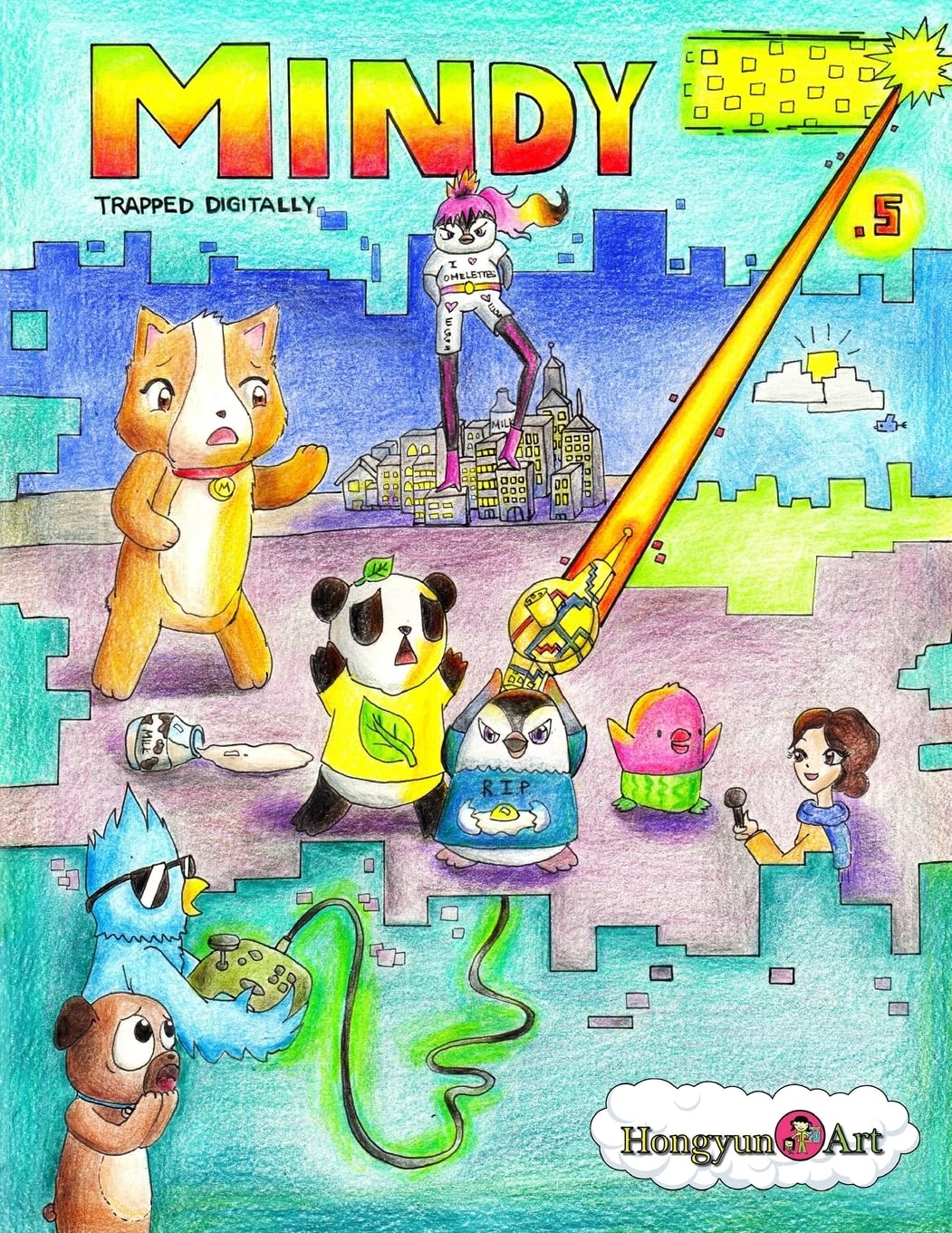 Mindy: Trapped Digitally: New Saga Comic Book 1.1: Li, Amber, Greeves ...