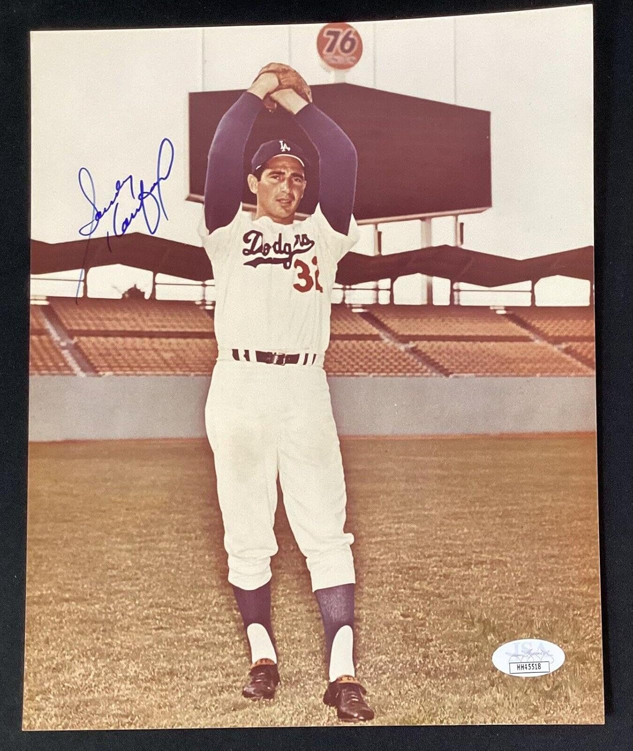 Sandy Koufax Signed Photo 8x10 Rare Dodgers Image Baseball HOF ...