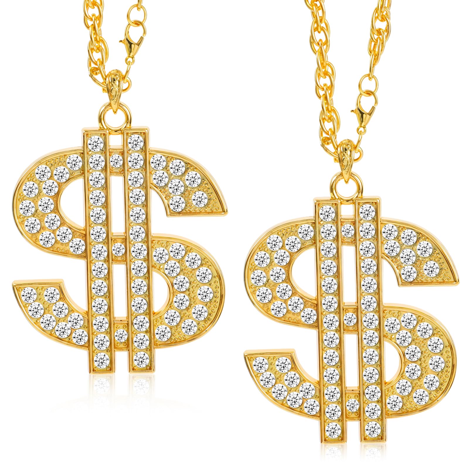 Gouden Ketting Geld Teken