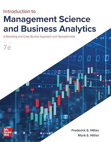 Amazon.com: Introduction to Management Science: A Modeling and Case Studies Approach with ...