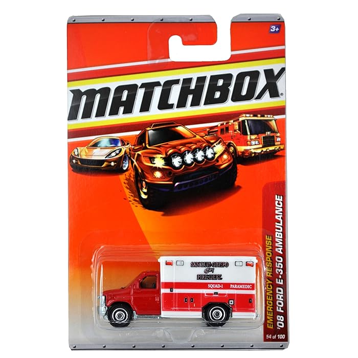 Buy Mattel Year 2009 Matchbox MBX Emergency Response Series 164 Scale ...
