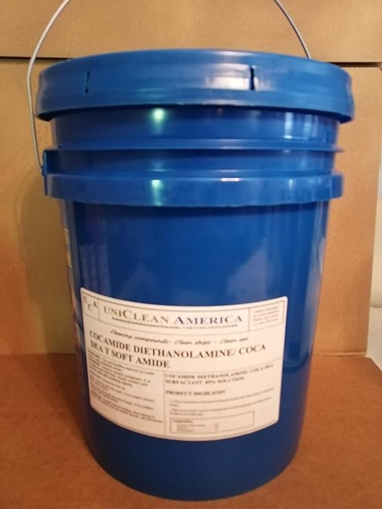 Amazon.com: UniClean America COCAMIDE DIETHANOLAMINE COCA DEA 85% (20 ...