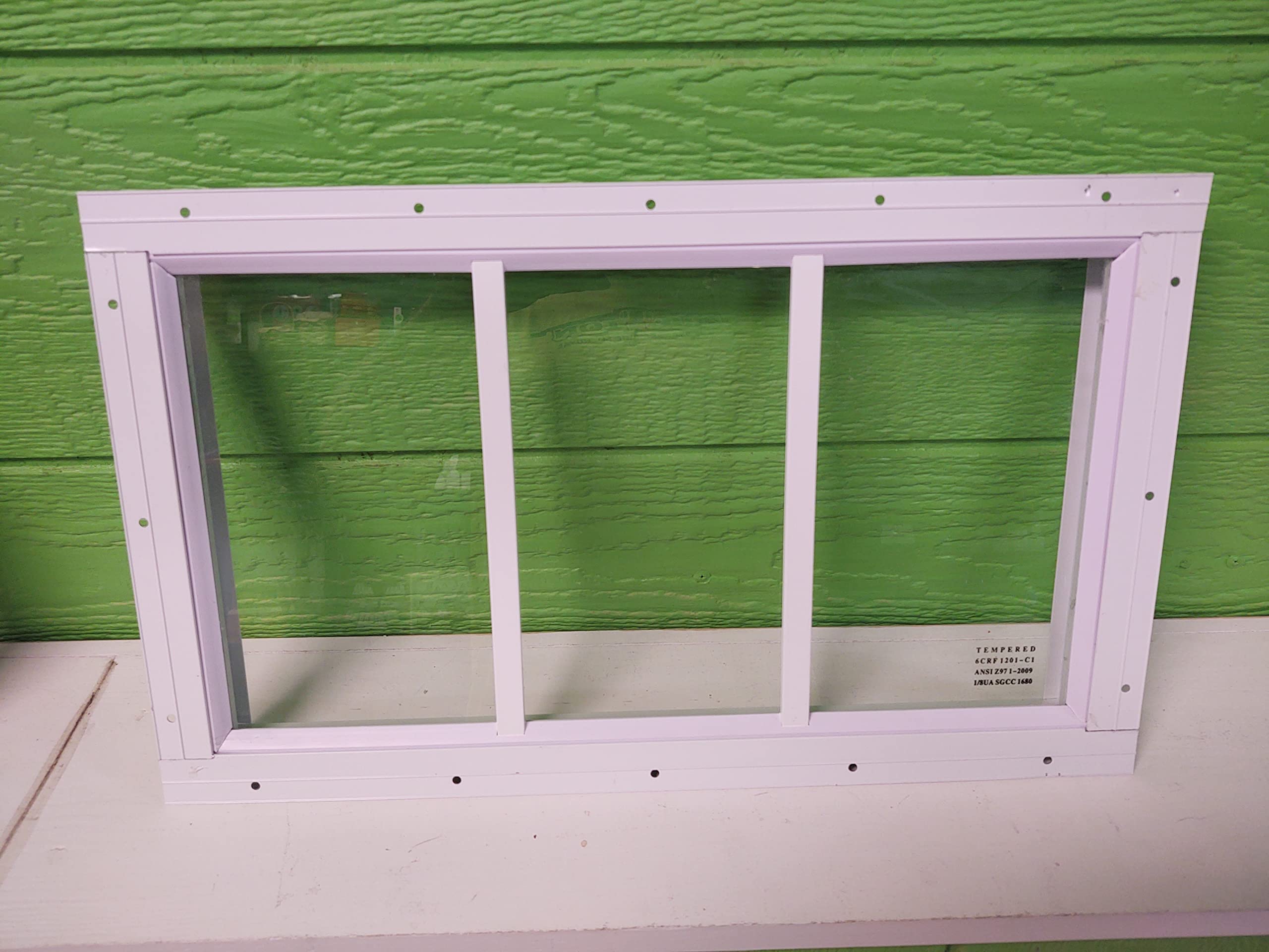 10x18 White Transom Windows. Great for Sheds, Barns, and Playhouses ...