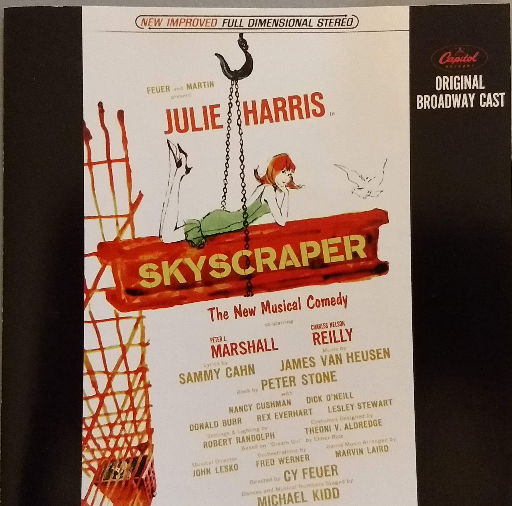 Amazon.com: Skyscraper (1965 Original Broadway Cast): CDs & Vinyl