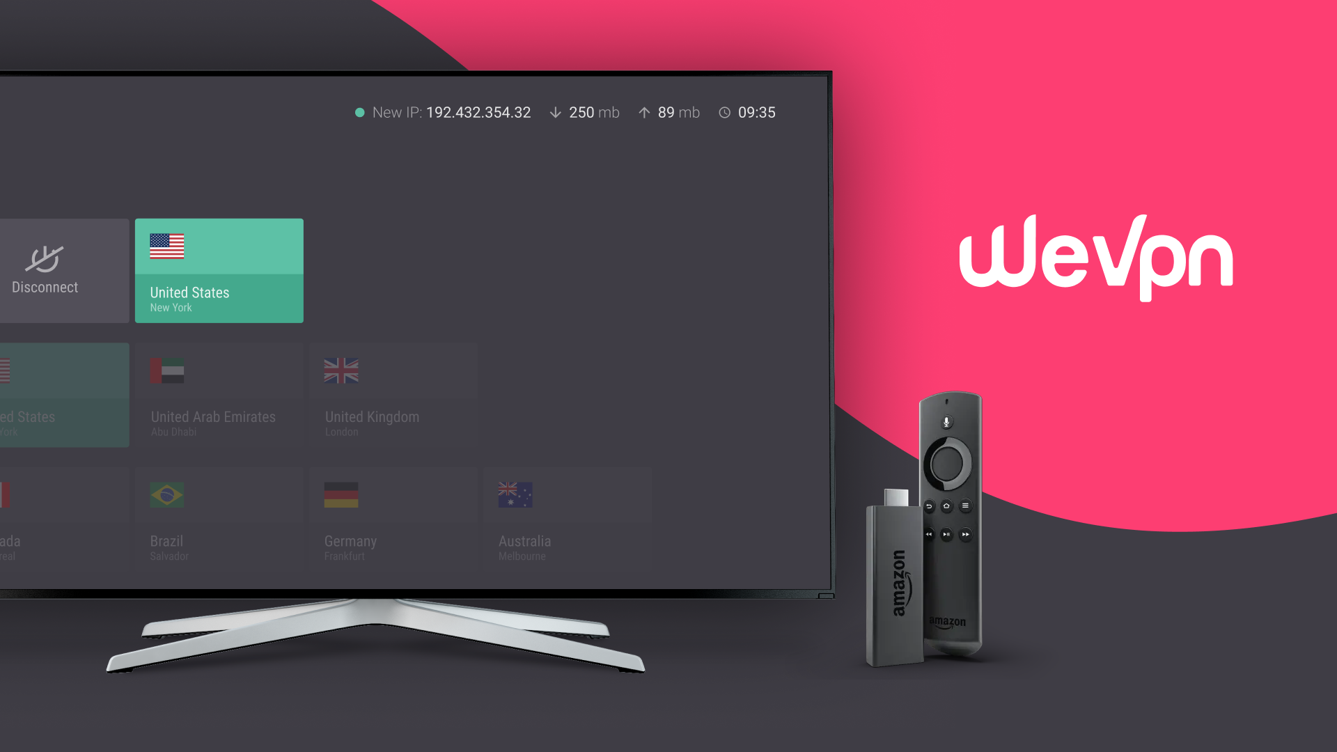 WeVPN: Best VPN for Fire TV & Tablets | 400+ Streaming Services ...