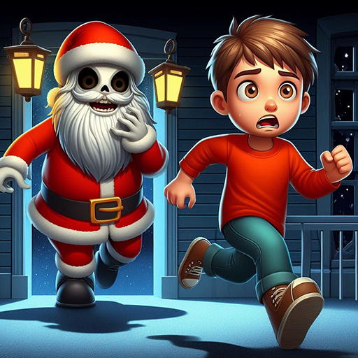 Scary Crazy Santa Horror House Christmas Escape Simulator Spooky Fun 3D ...