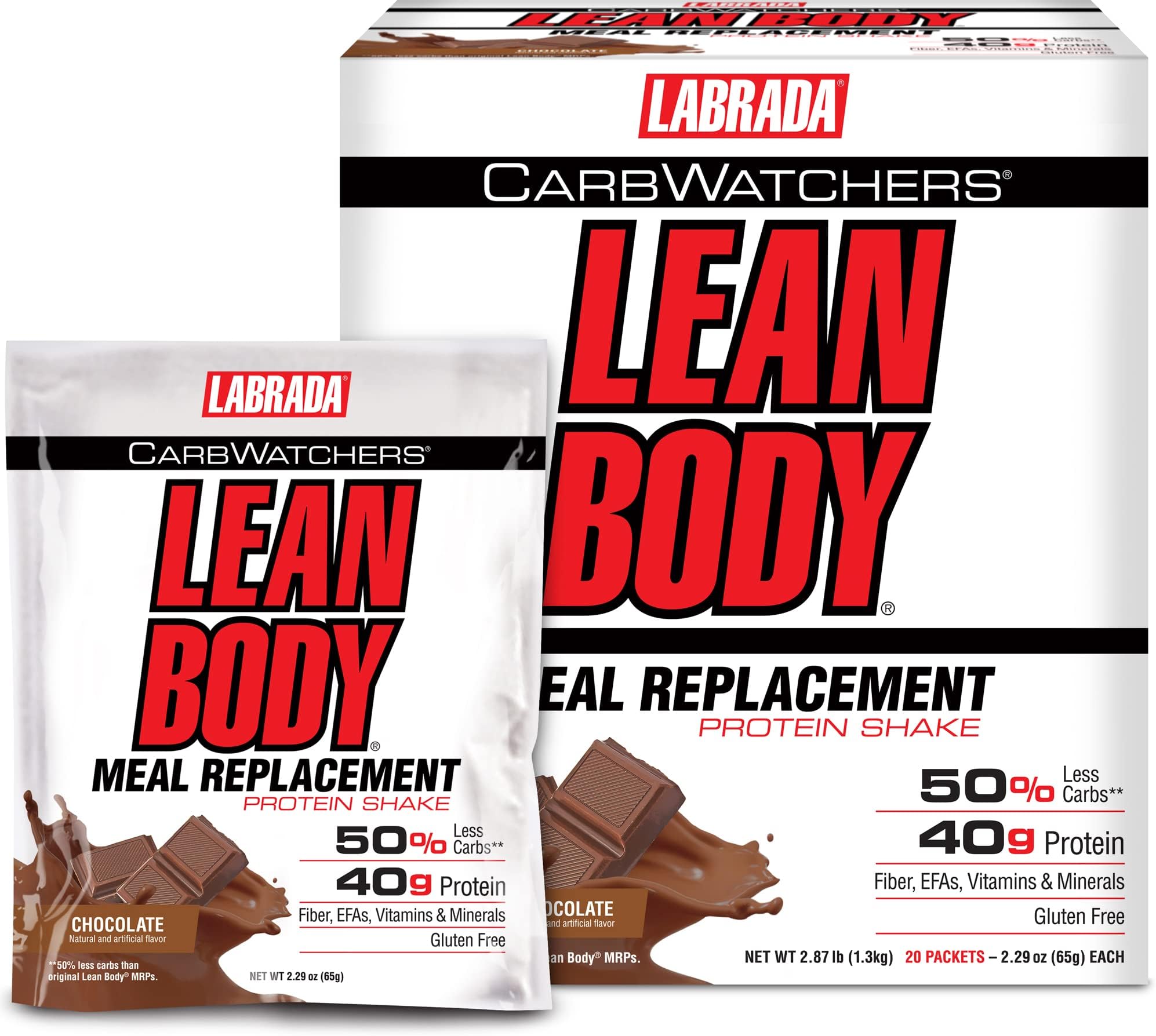 Amazon.com: Labrada Nutrition Carb Watchers Lean Body Hi-Protein Meal ...