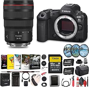 Amazon.com : Canon EOS R5 Mark II Mirrorless Camera, 45MP, Full-Frame Hybrid Camera, 8K Video ...