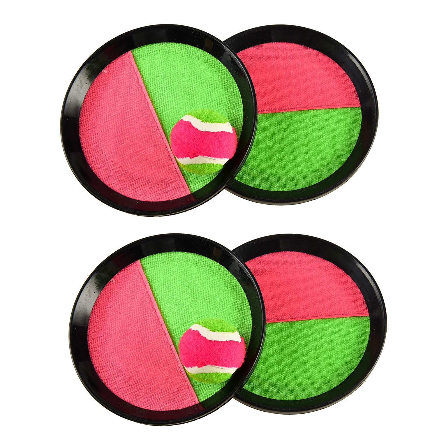 Buy YoleShy Catch Game, Toss and Catch Ball Set with 2 Set of 4 Self ...