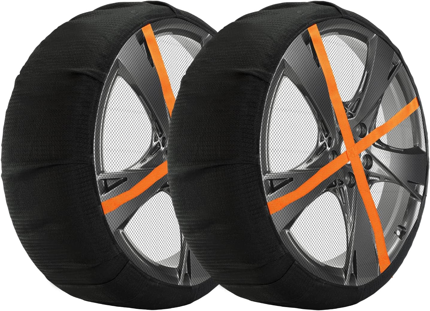 DECILUD Snow Socks for Tires, Snow Socks Snow Chain for Car SUV Pickup ...