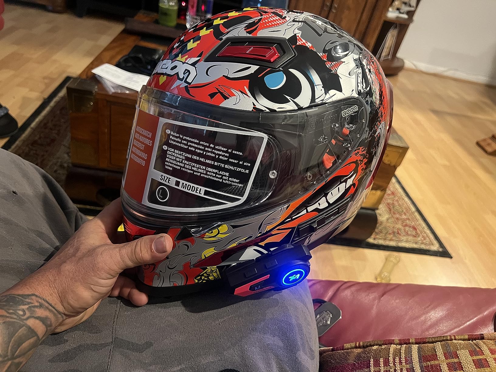 $9/mo - Finance Beon Helmet Accessories Visors Replaceable Face Sheild ...