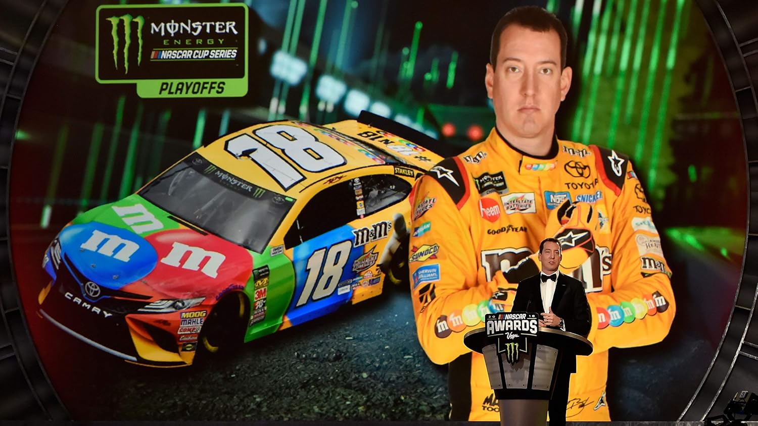 Amazon.com: Kyle Busch Poster Print, Racing Driver, Wall Art, Posters ...
