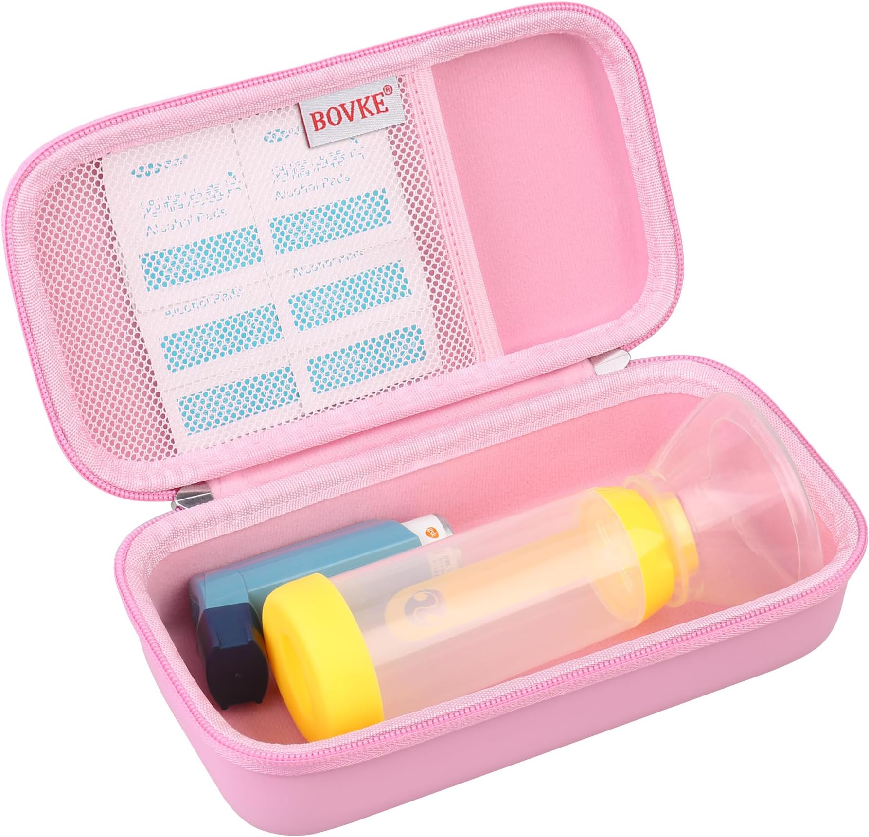 Elonbo Carrying Case for Asthma Inhaler, Inhaler Spacer, Compatible ...