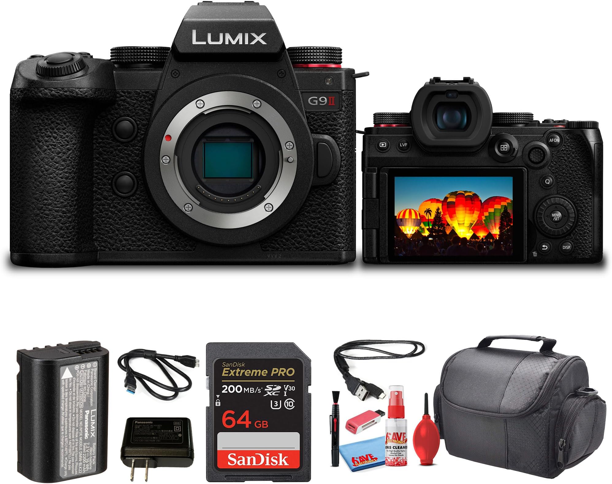 Amazon.com : Panasonic Lumix G9 II 25.2MP Digital Mirrorless Camera ...