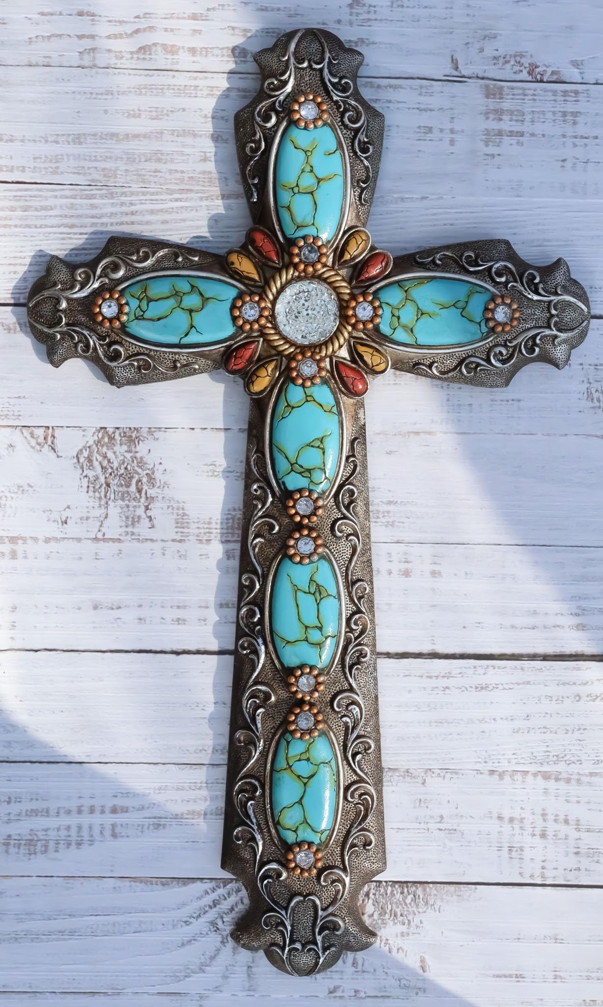 Scroll Christian Cross