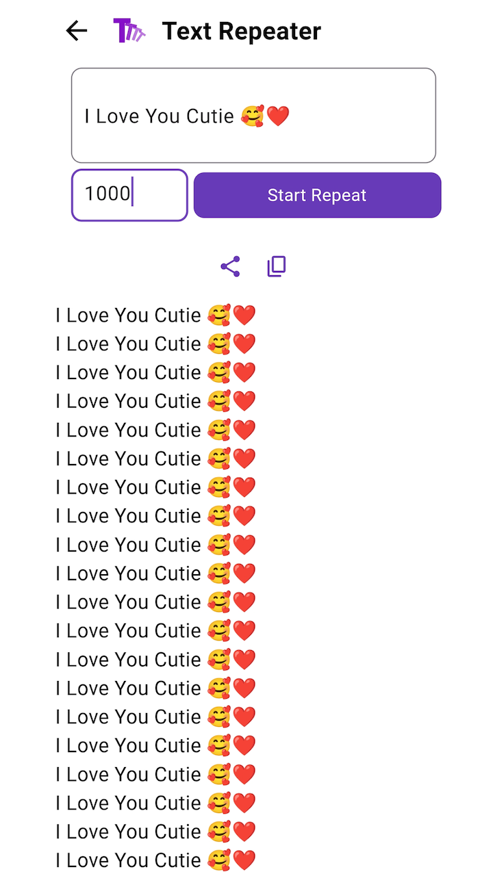 Emoji & Text Repeater :) - App on Amazon Appstore