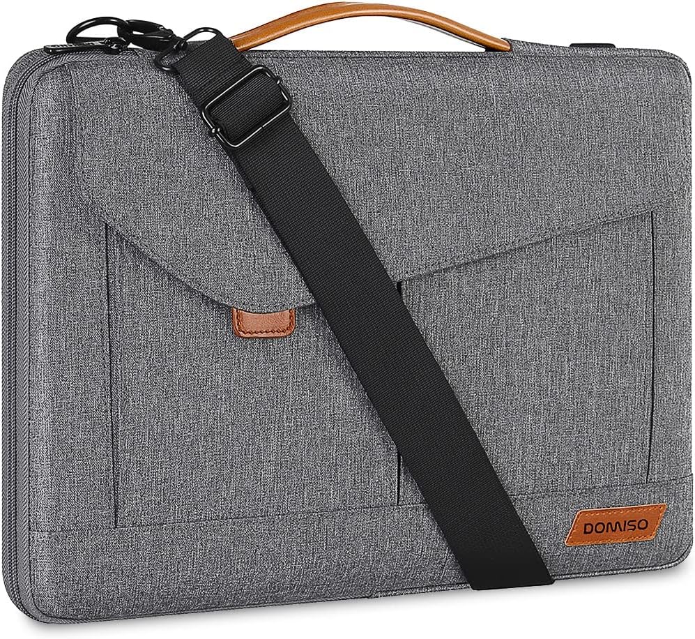 Amazon.com: DOMISO 14 Inch Laptop Sleeve Shoulder Bag Case Pouch for 14 ...