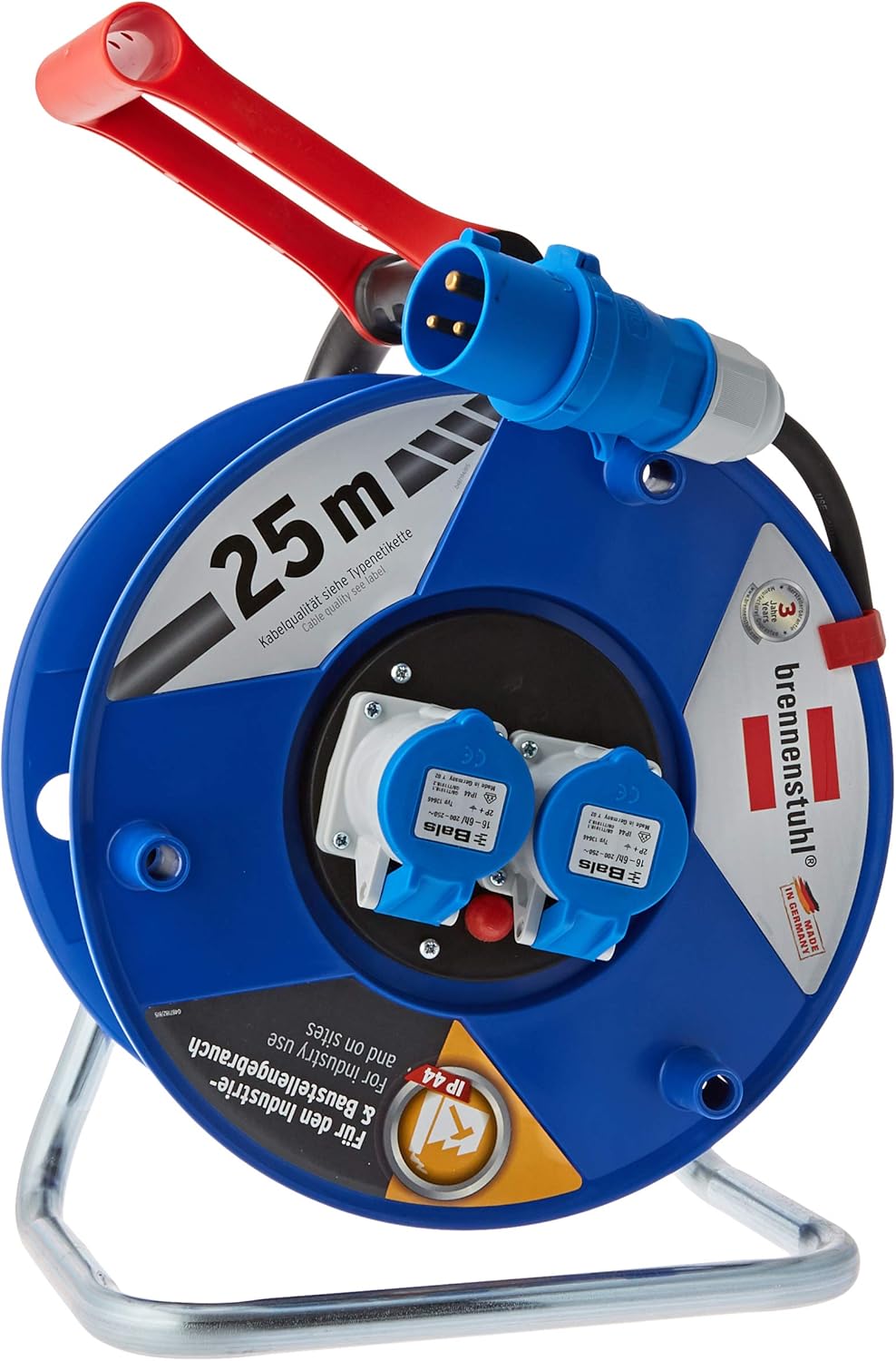 Amazon.com: Brennenstuhl 1182760 Garant CEE 2 IP44 cable reel for site ...