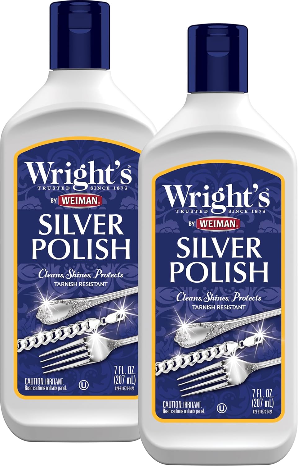 Amazon.com: Wright's Silver Cleaner and Polish - 7 Ounce (2 Pack ...