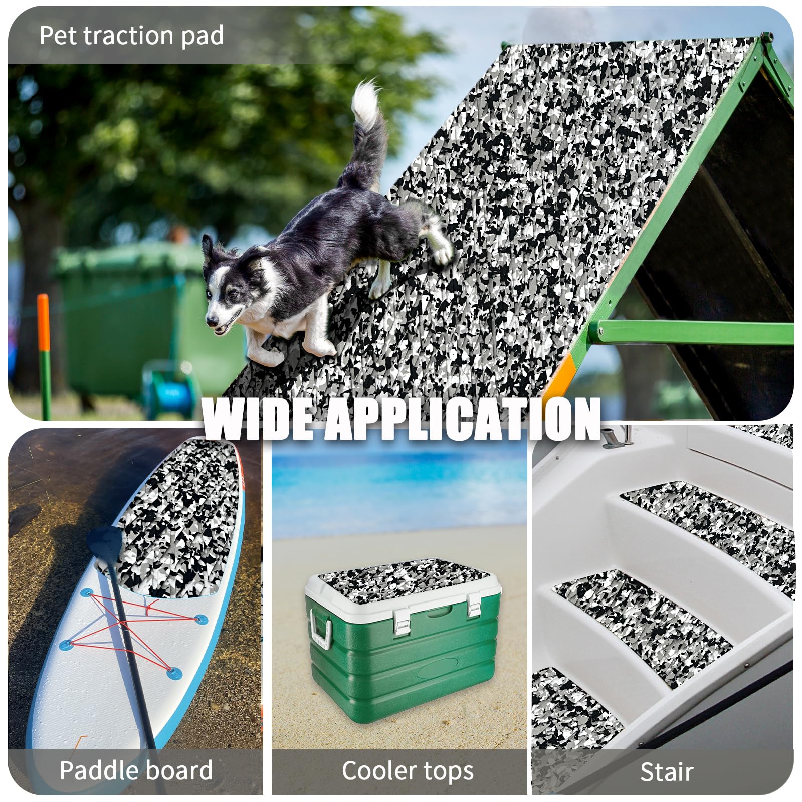 Snapklik.com : Camo Boat Flooring EVA Foam 236"x944" Self-Adhesive Camouflage Boat Decking Floor ...