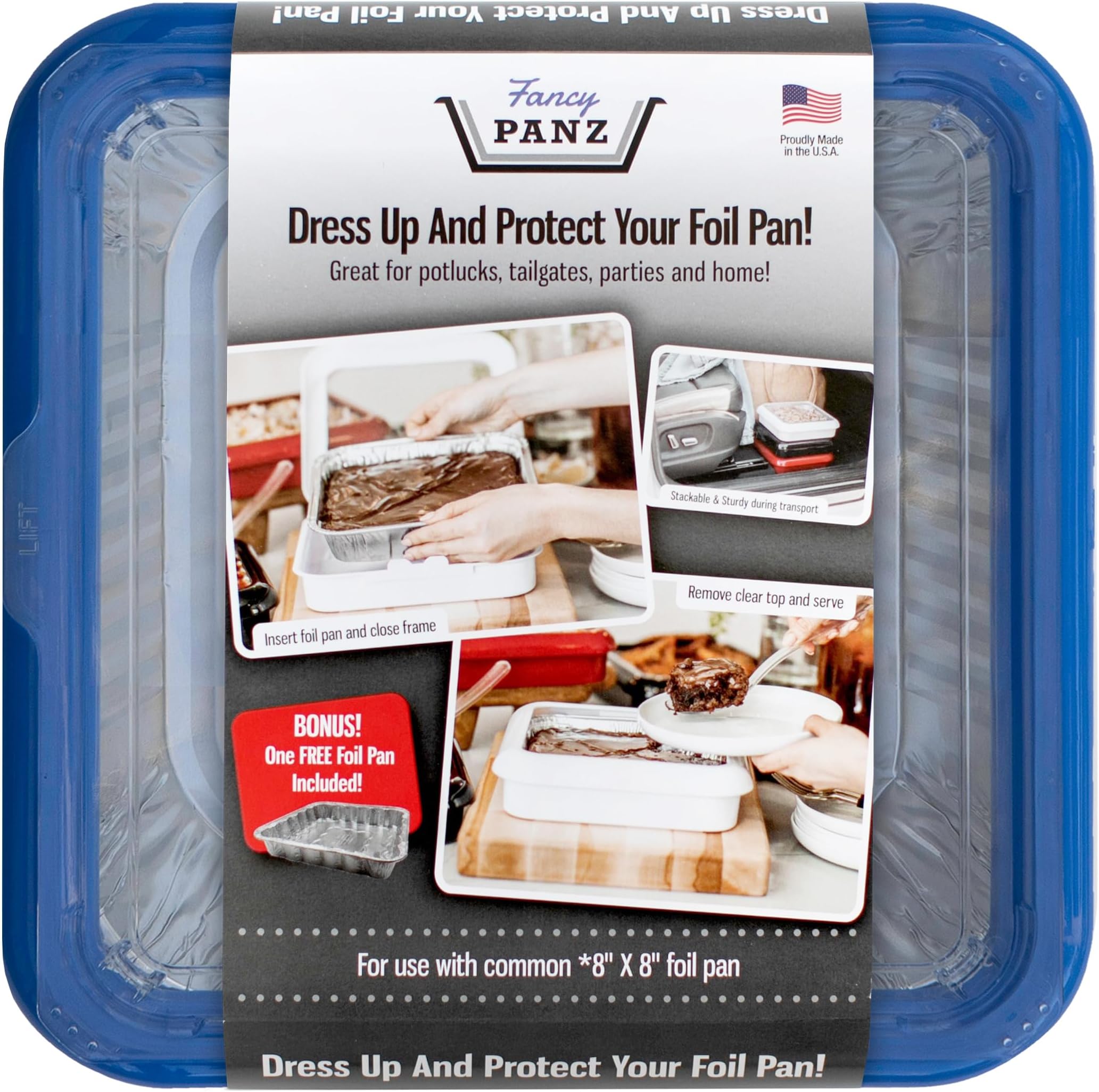 Amazon.com: Fancy Panz Classic, Dress Up & Protect Your Foil Pan, Made ...
