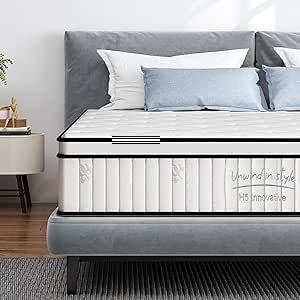 Amazon.com: anwickjeff 10 Inch Full Mattresses in a Box, Memory Foam ...