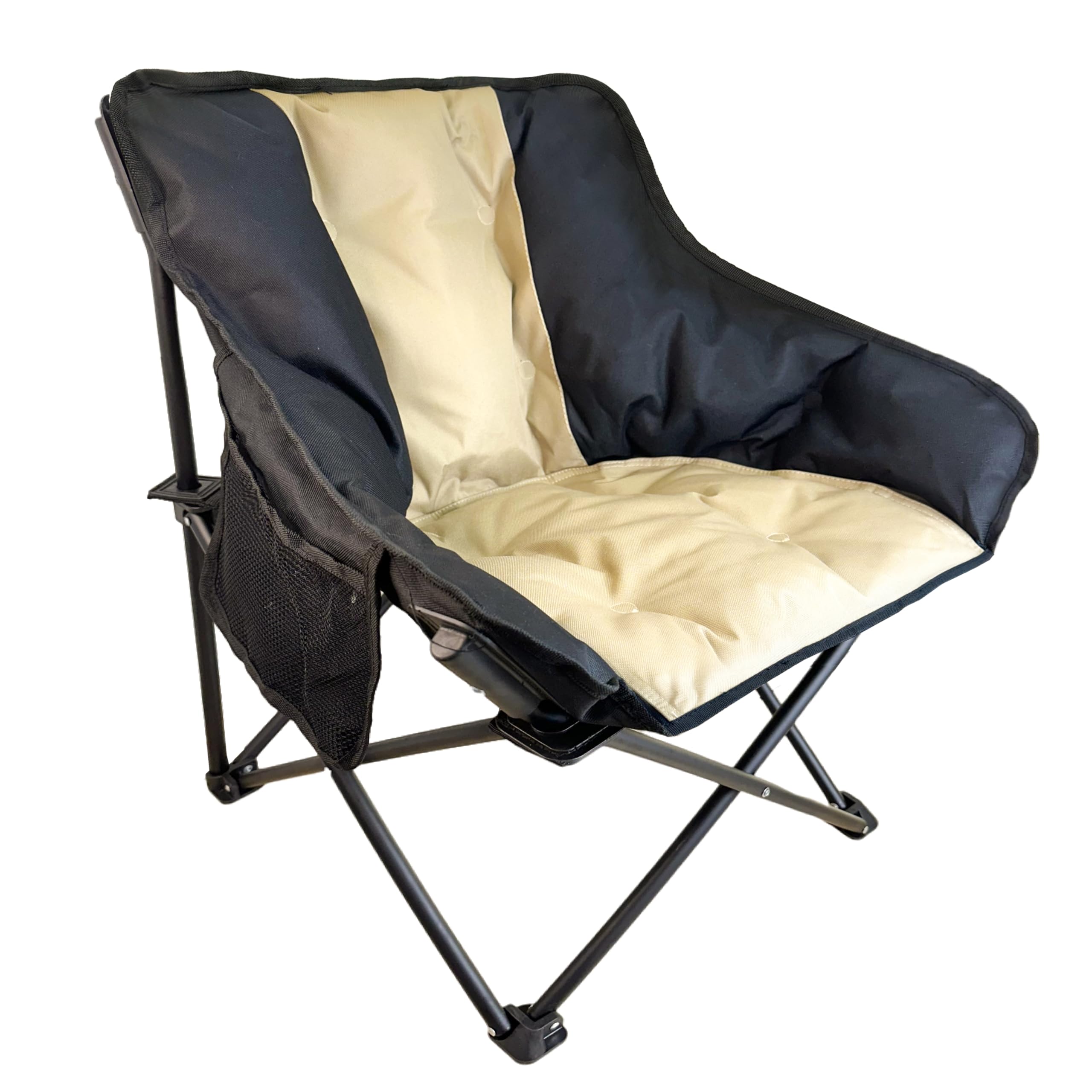 Amazon.com: TAISOCA Small Folding Chairs for Outside Padded Outdoor ...