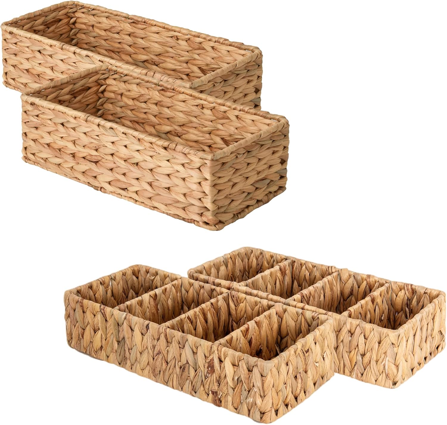Amazon.com: StorageWorks Woven Storage Baskets : Home & Kitchen