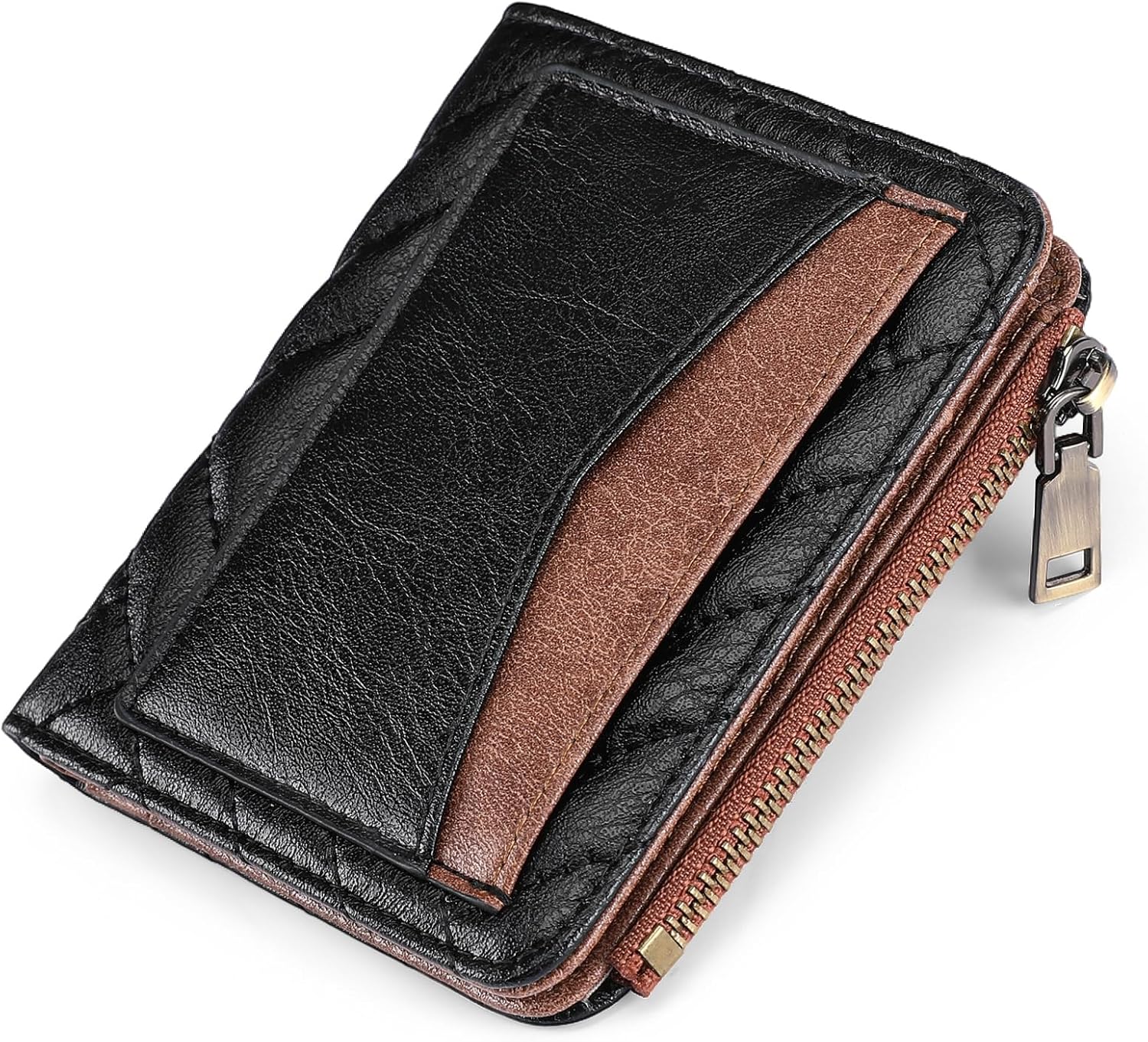 Amazon.com: FALAN MULE Leather Wallets for Women RFID Blocking Slim ...