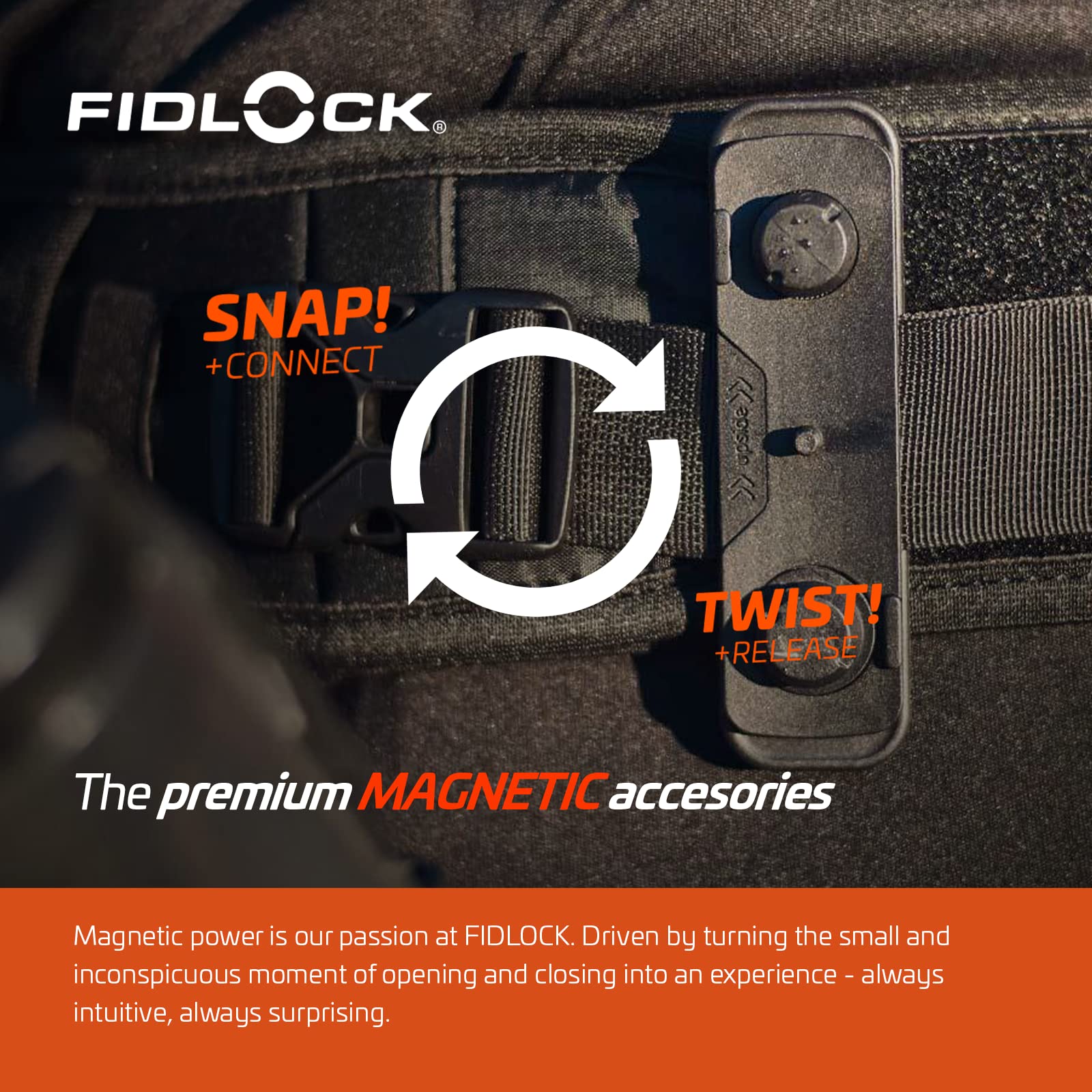 Snapklik.com : Fidlock TWIST Tex Base - Extra Water Bottle Holder For ...