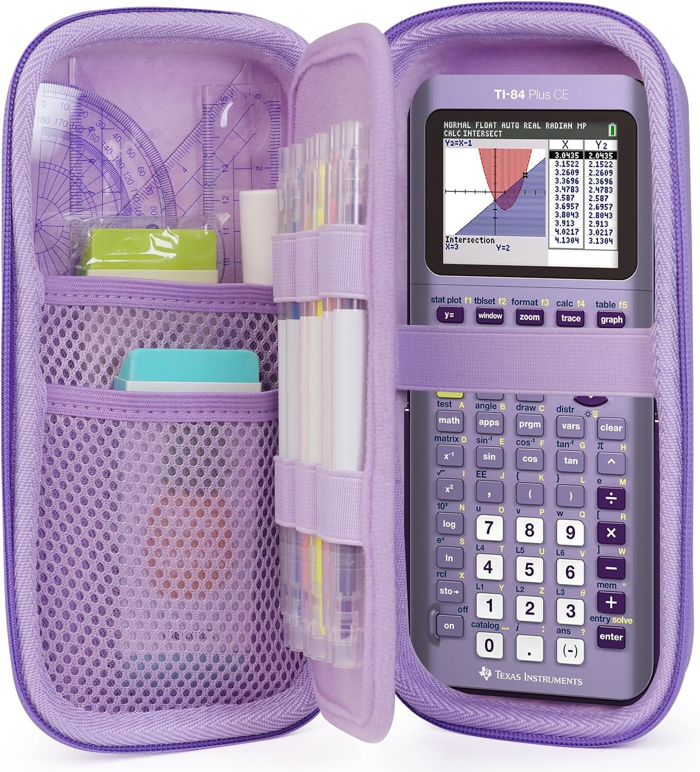 Amazon.com: ZUJFPL EVA Hard Case Compatible with Texas Instruments TI ...