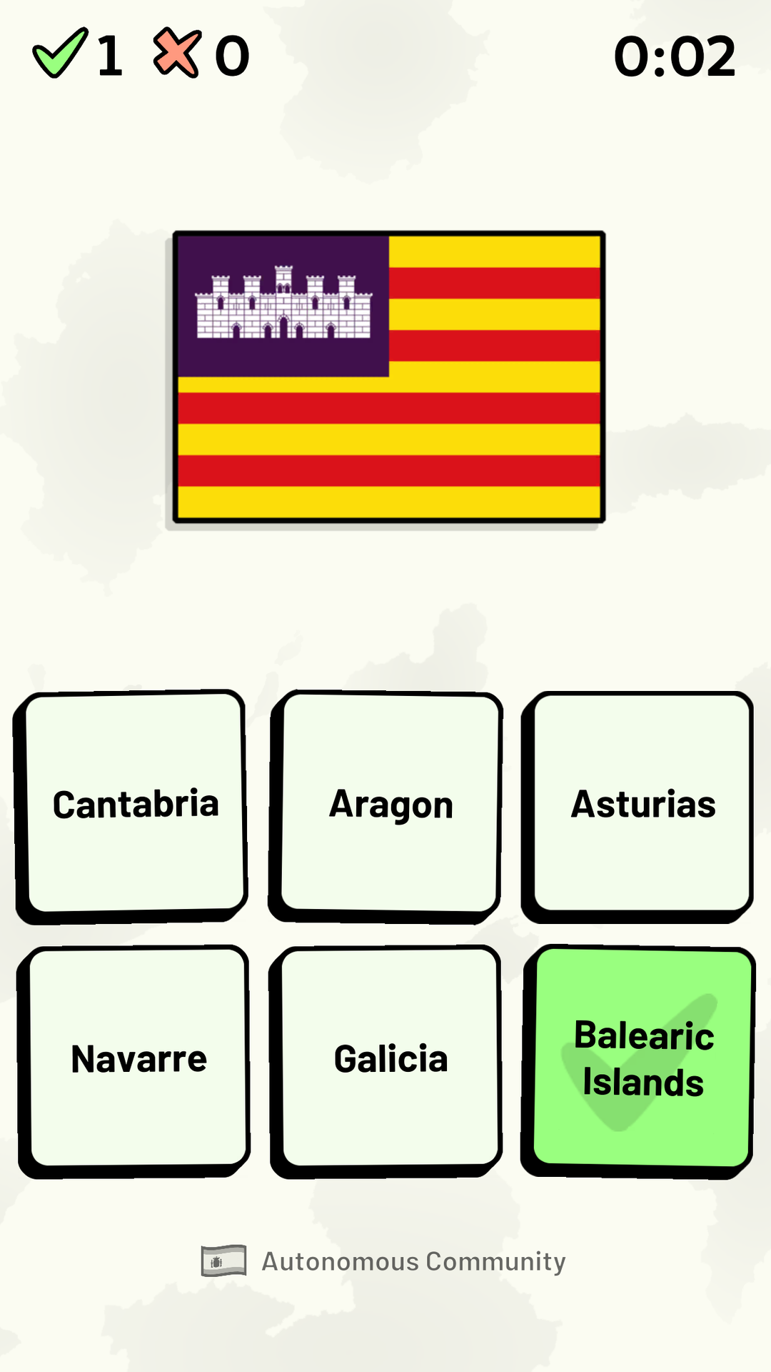 Autonomous Communities of Spain Quiz - App on Amazon Appstore