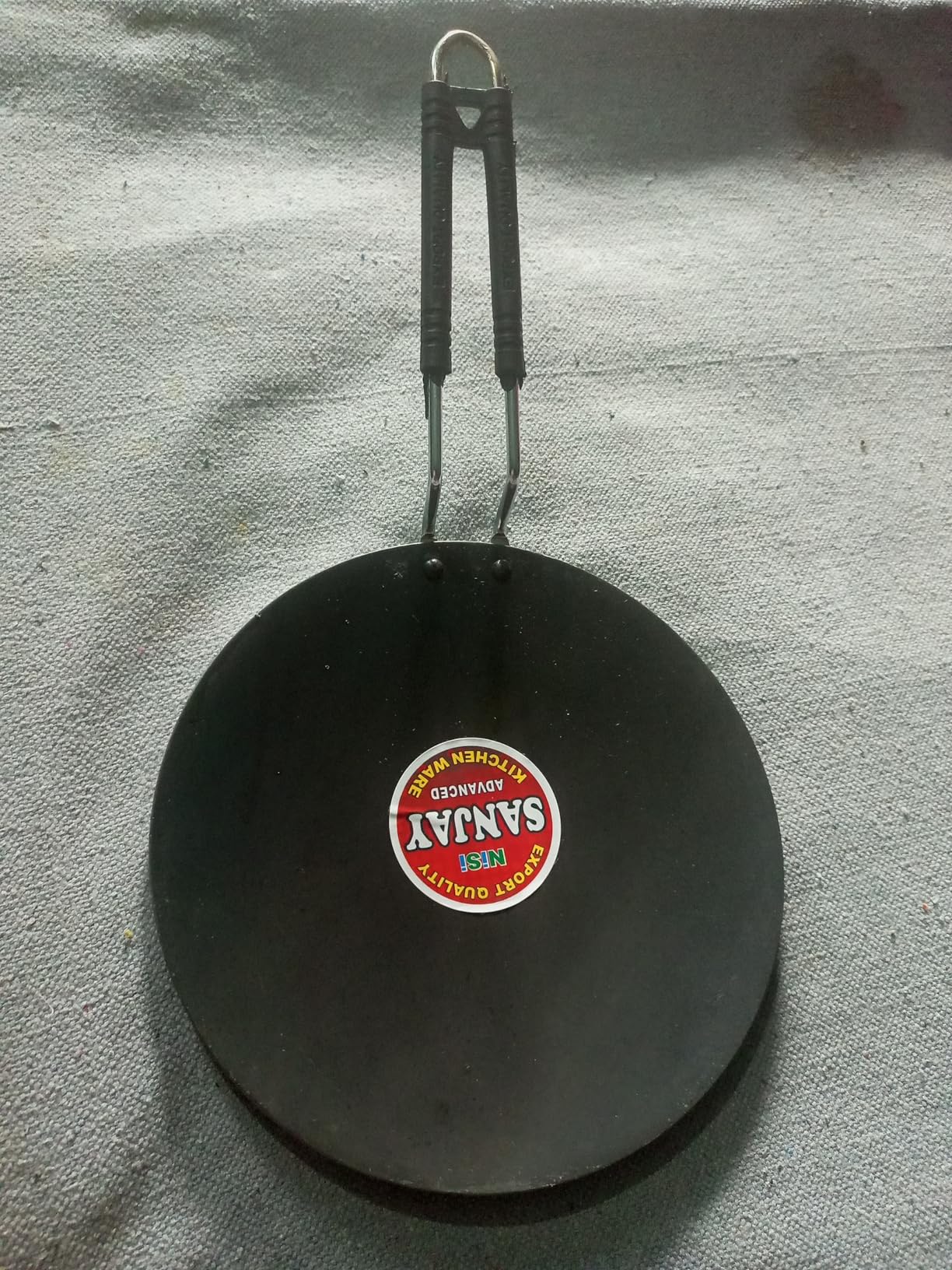 Buy BMTEXTURE Roti Tawa Black Colour Chapati Heavy Metal Tawa Dosa roti ...