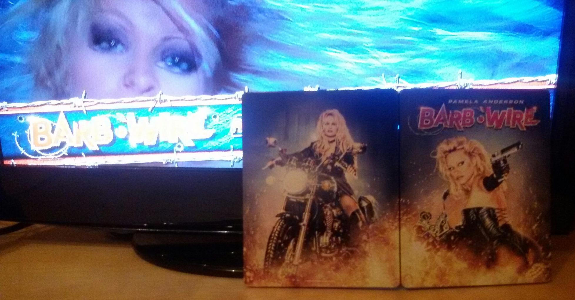Barb Wire [VHS] : Pamela Anderson, Temuera Morrison, Victoria Rowell ...