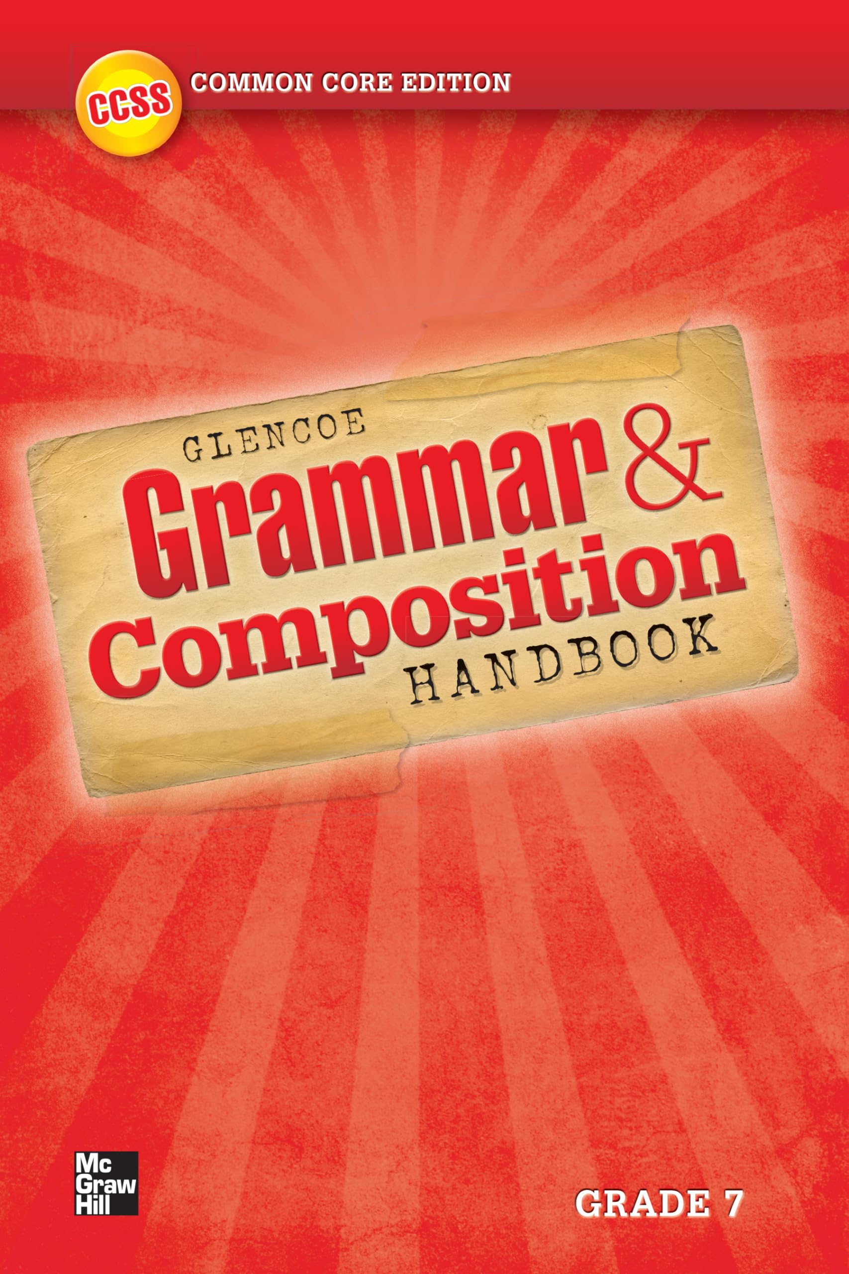 Amazon.com: Grammar and Composition Handbook, Grade 7 (WRITER'S ...