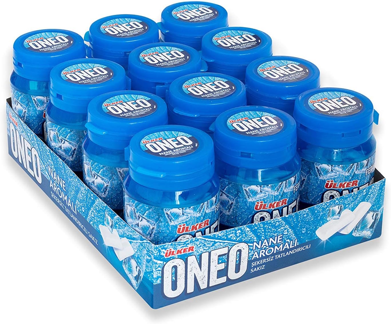 ÜLKER Oneo Chewing Gum - Chewing-gum sans sucre instantanément ...