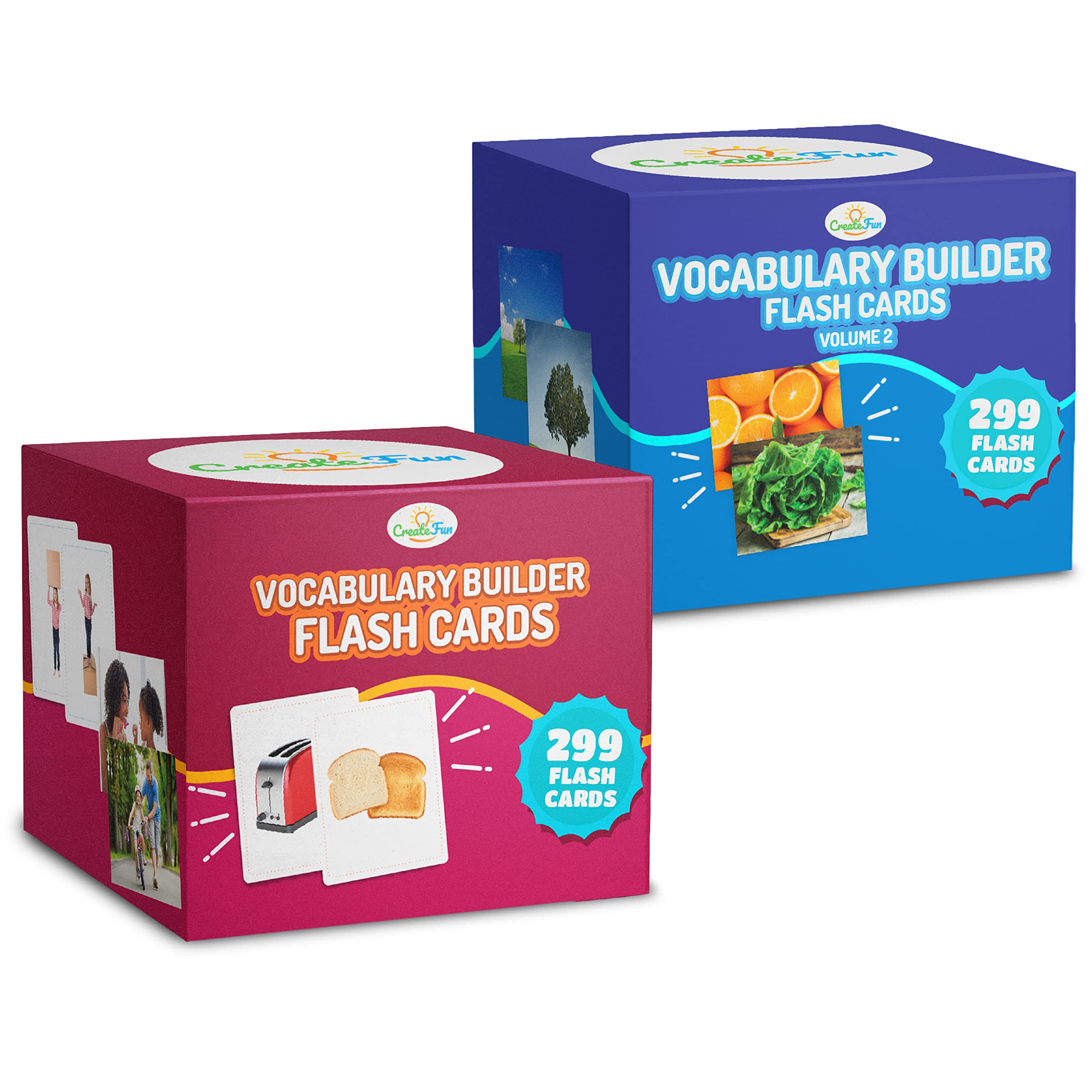 Amazon.com: Vocabulary Builder Flash Cards Mega Bundle - Vol 1 & 2 ...
