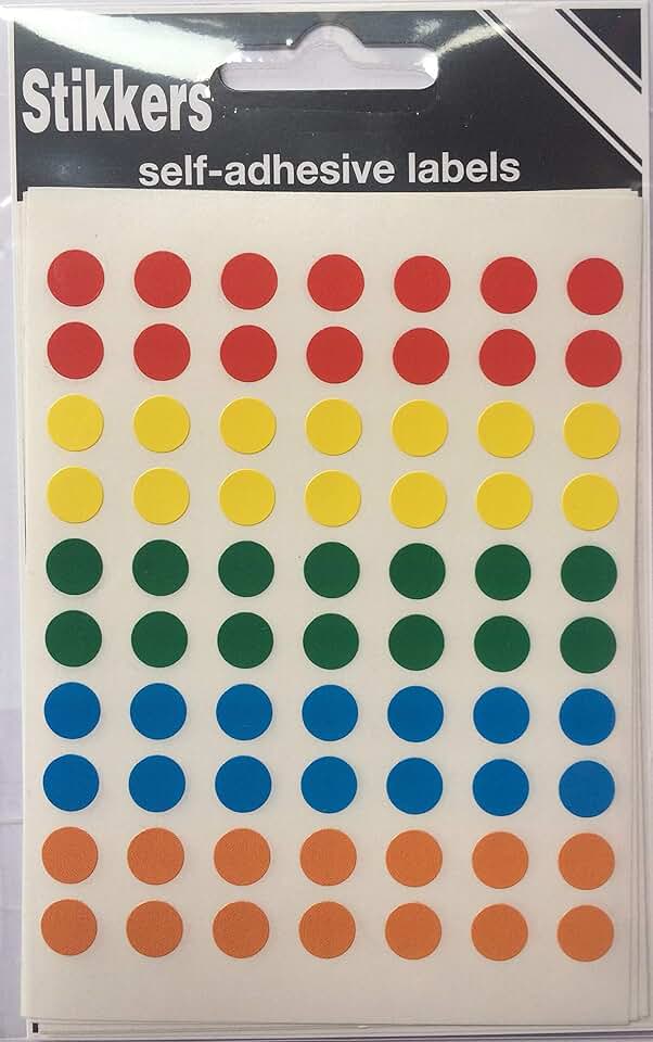 Amazon.co.uk: small circles stickers
