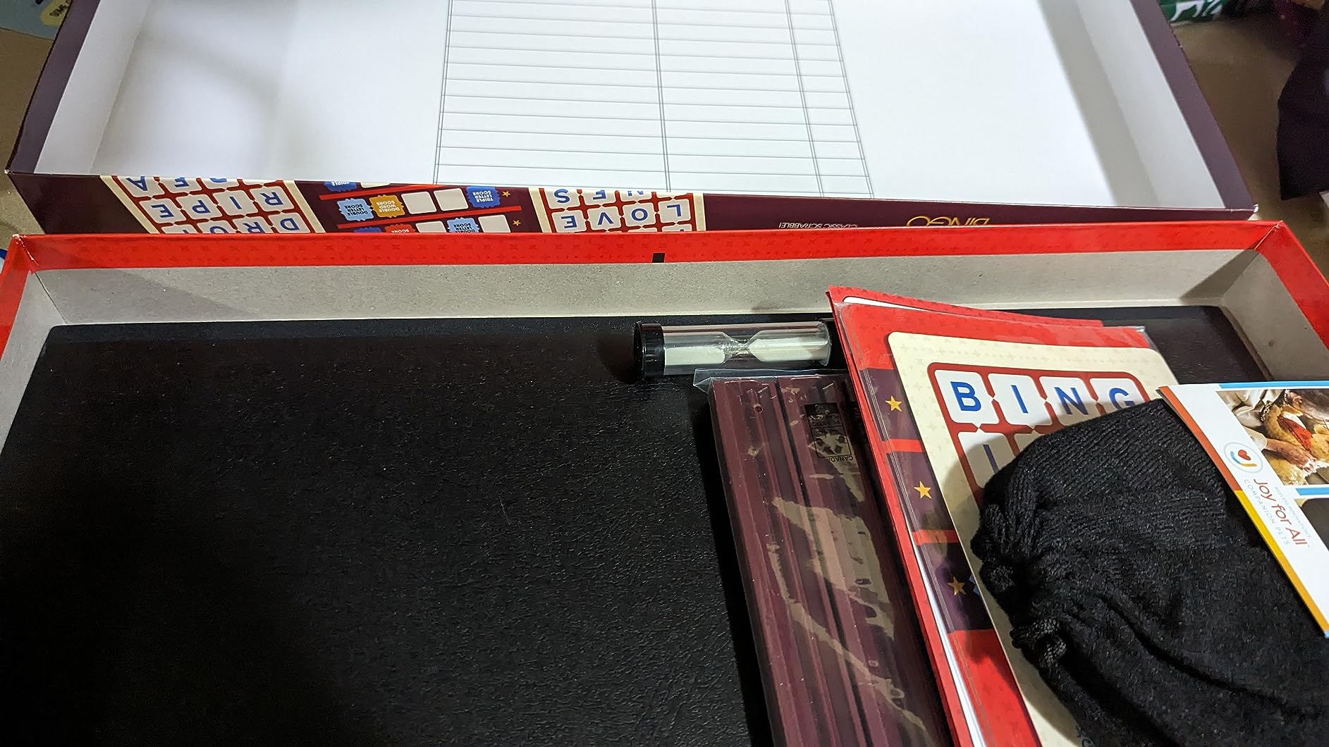 Amazon.com : Joy for All Games - Scrabble Bingo - 3-in-1 Word Games ...