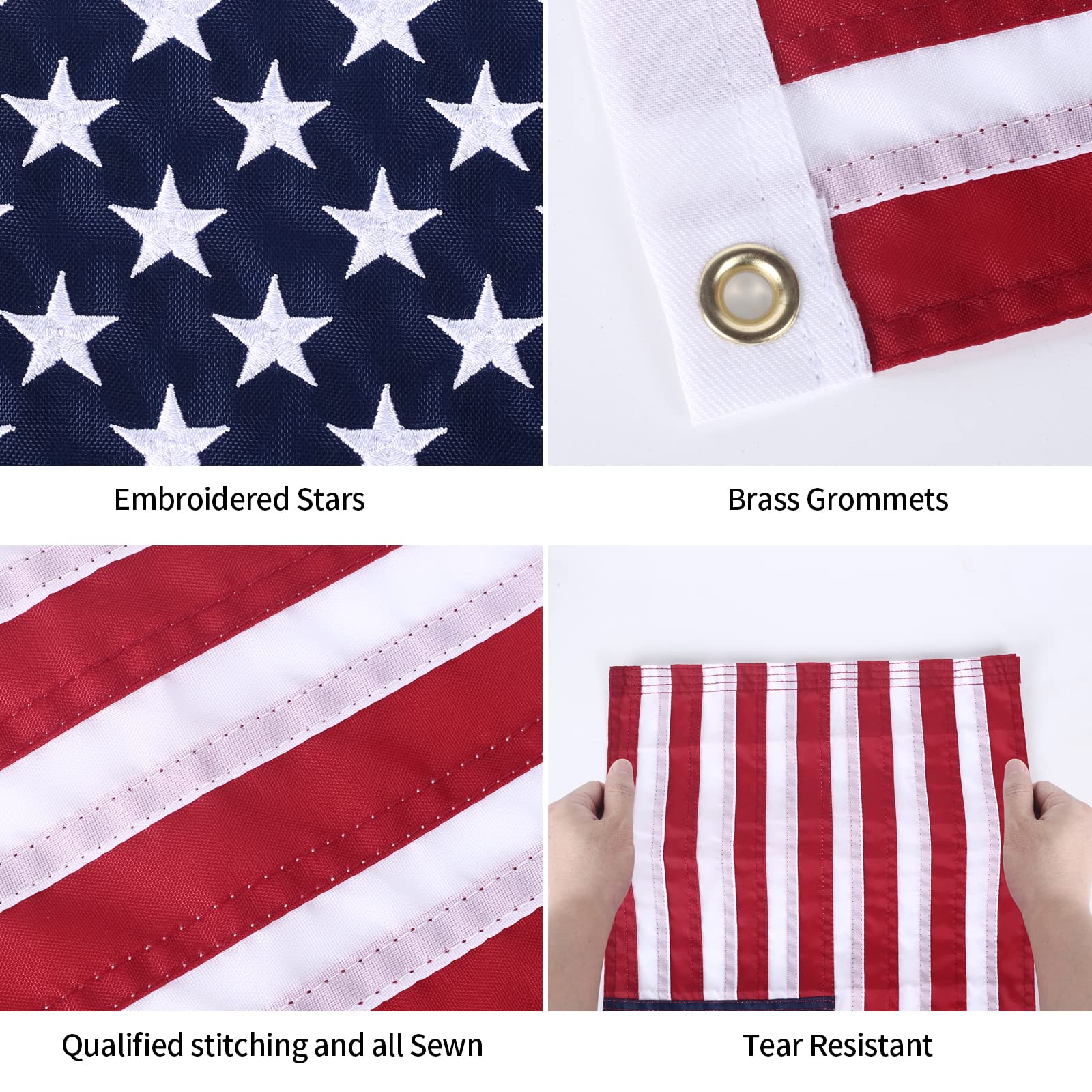 Snapklik.com : Universal Boat USA Flag Marine: Sailing Double Side 50 ...