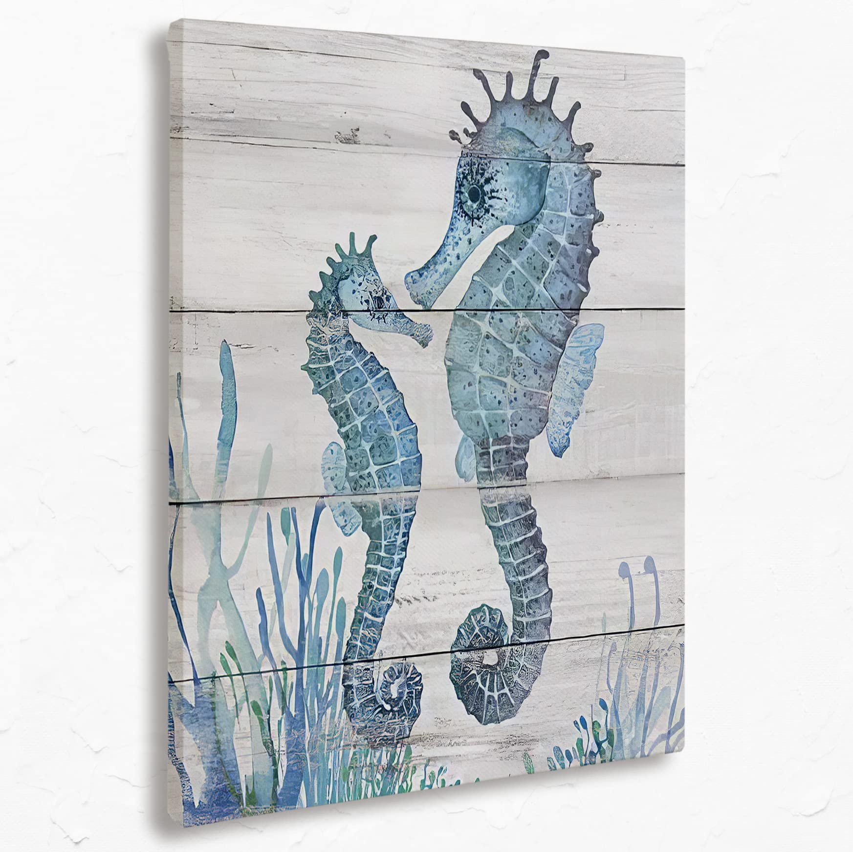 Vintage Seahorse Print