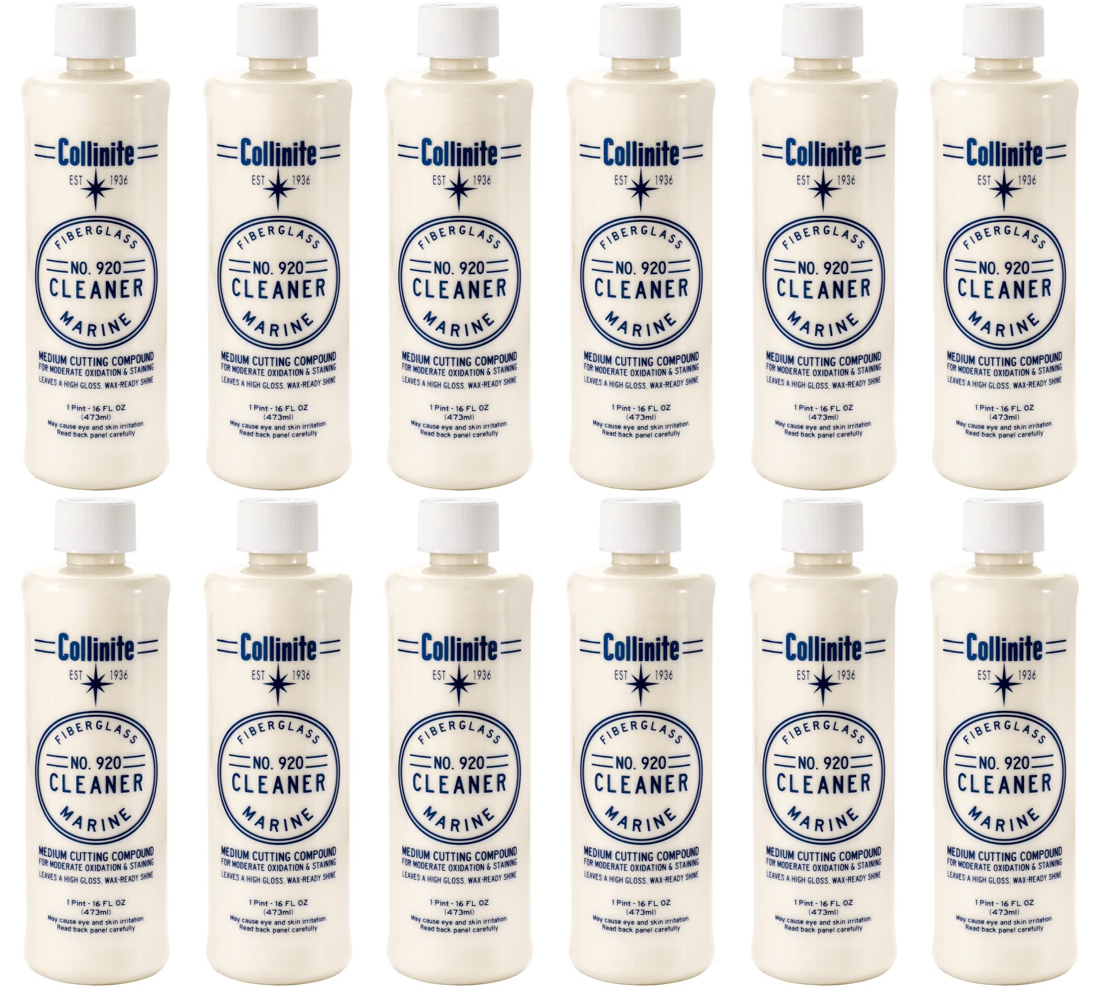 Amazon.com: Collinite No. 920 Fiberglass Marine Cleaner, 16 Fl Oz - 12 ...